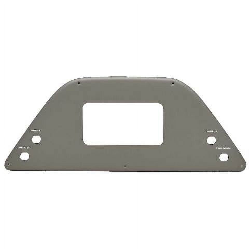 Ranger Boat Blank Switch Panel 32160 | 190 LS Gray Plastic - Walmart.com