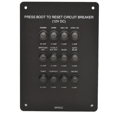 Ranger Boat Breaker Panel TR151P03295 | Triton Push Button 5 x 7 Inch ...