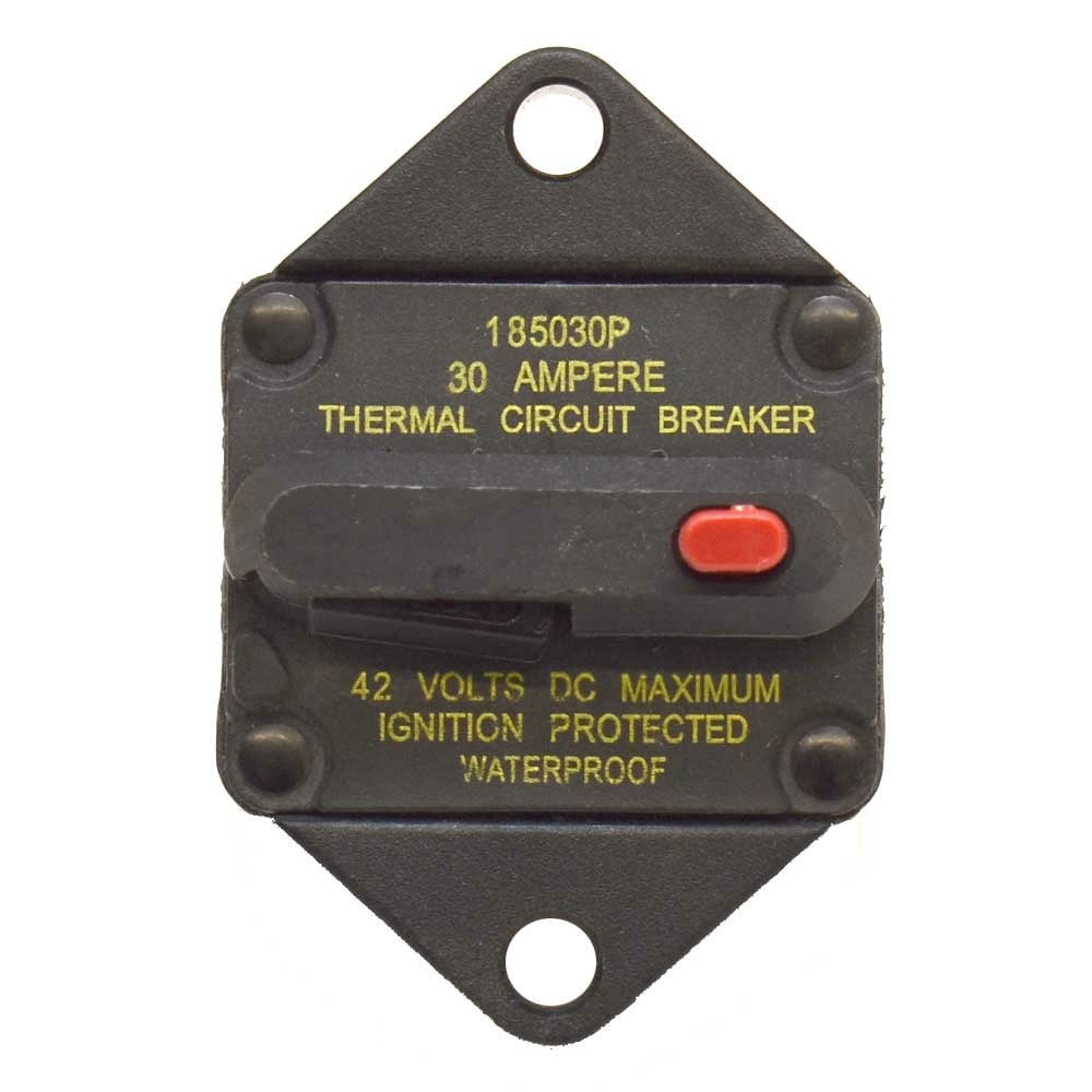 Ranger Boat Circuit Breaker 185030P | Panel Mount 30A 42V DC Ignition ...