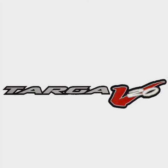 Ranger Boat Decal Sticker 190007 | Targa V20 Black Red Gray Vinyl 28 ...