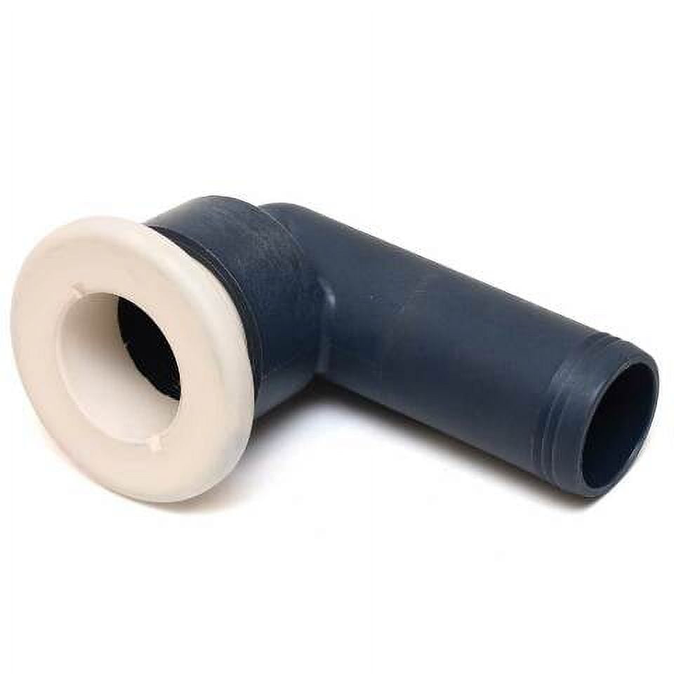 Ranger Boat Drain Fitting | 90 Degree 1 1/2 Inch Sierra Blue Nylon ...