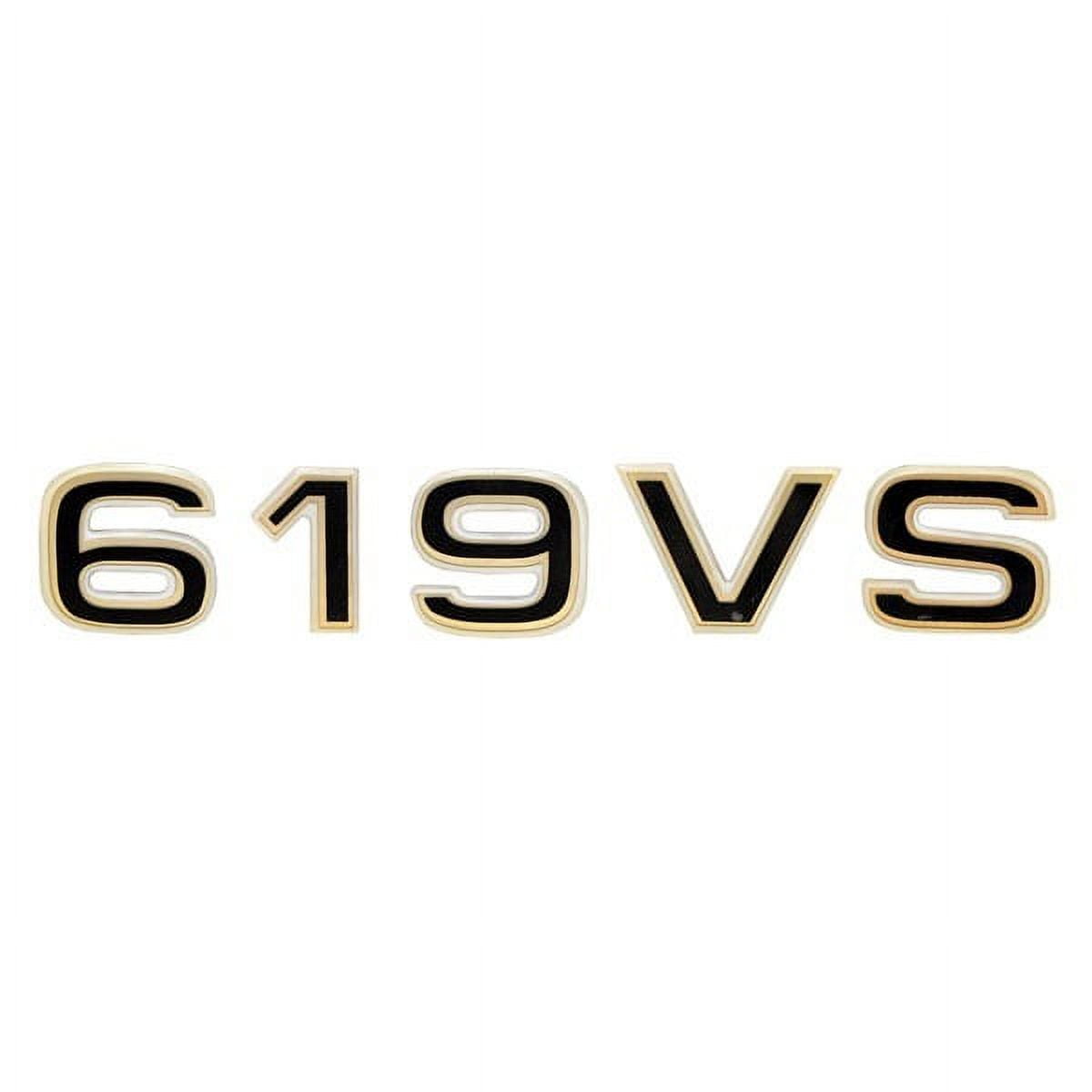 Ranger Boat Raised Decal 7605543 | Black / Gold 9 x 1 1/2 Inch 619VS ...