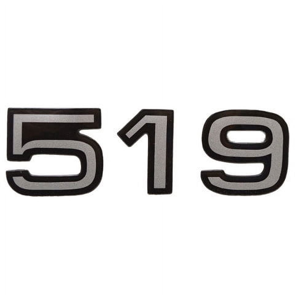 Ranger Boat Raised Decal Sticker 7604258 | Z 519 Silver 5 x 1 1/2 Inch ...
