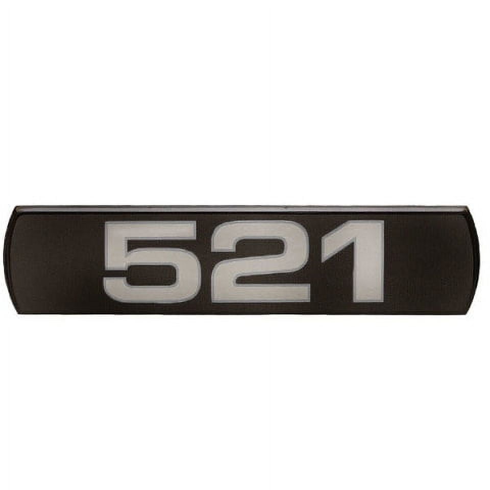 Ranger Boat Raised Decal Sticker 7604334 | Z521 Black 5 1/8 Inch ...