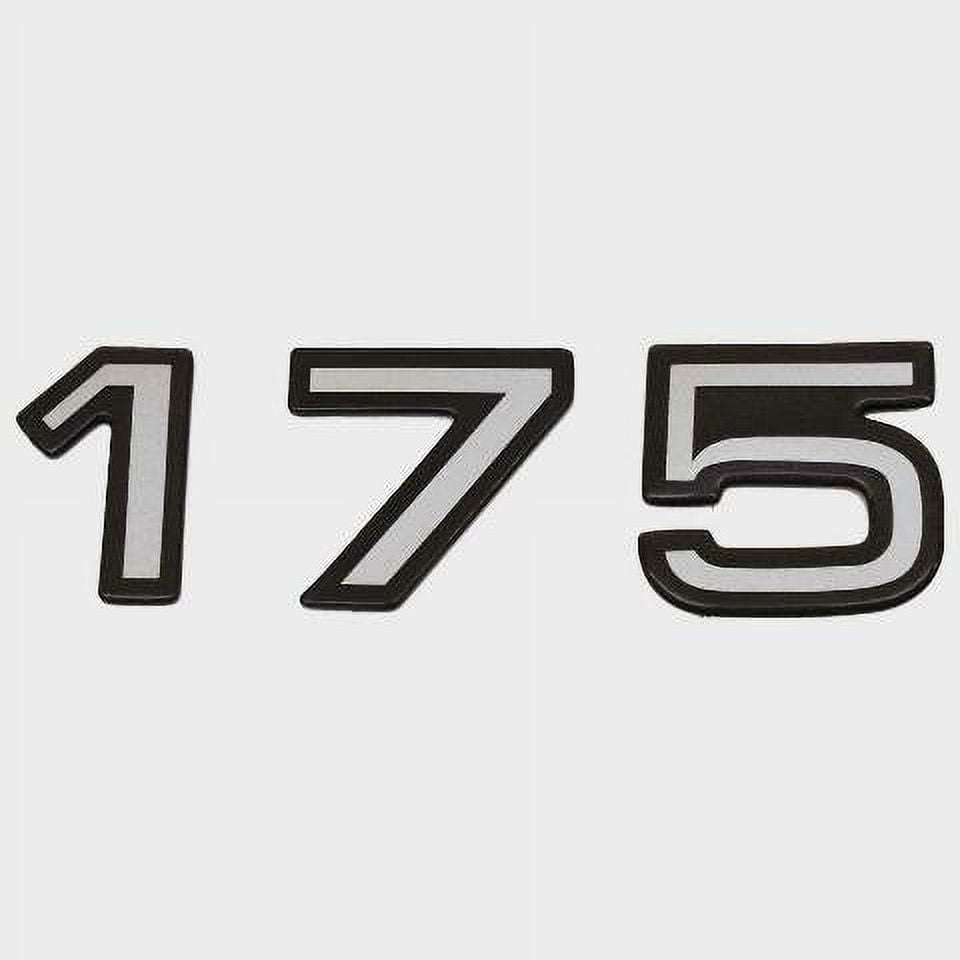 Ranger Boat Raised Emblem Decal 202297 | 175VS Silver Sticker - Walmart.com