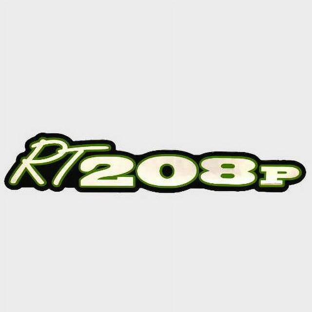 Ranger Boat Raised Emblem Decal 337828 | RT208P Black Green Silver ...