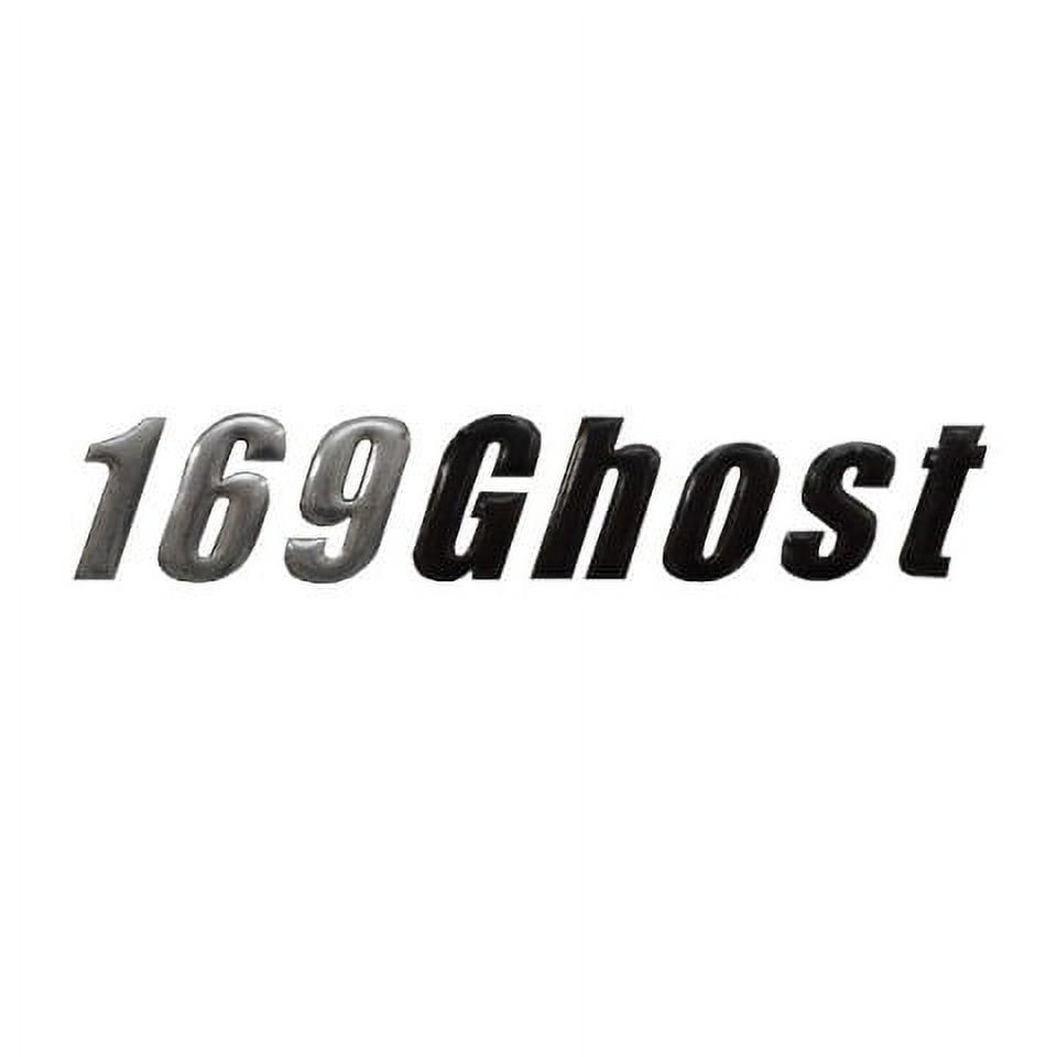 Ranger Boat Raised Foam Decal 9891403 | 169 Ghost Silver 8 5/8 x 1 5/8 ...
