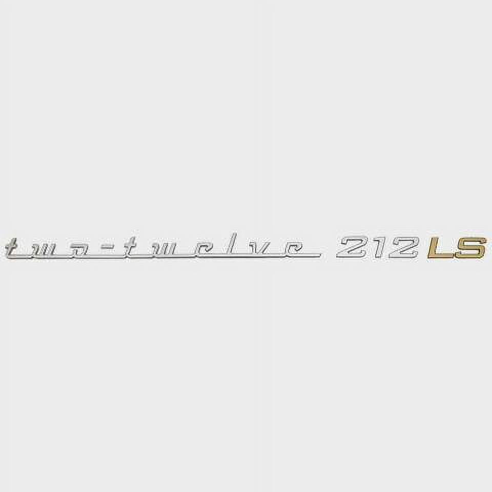 Ranger Boat Raised Logo Decal 202267 | 212 LS Emblem Silver - Walmart.com