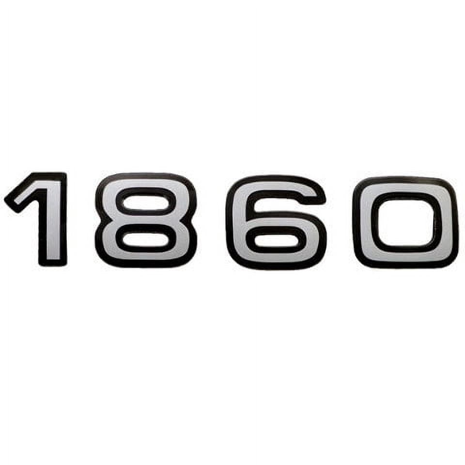 Ranger Boat Raised Model Decal 7600941 | 1860 Black / Silver - Walmart.com