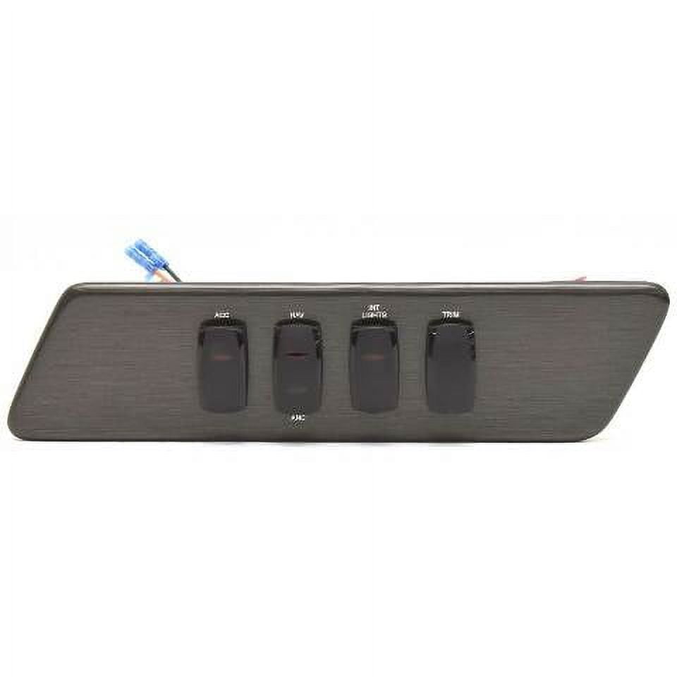 Ranger Boat Rocker Switch Panel MP372R1 | Glossy Gray Plastic - Walmart.com