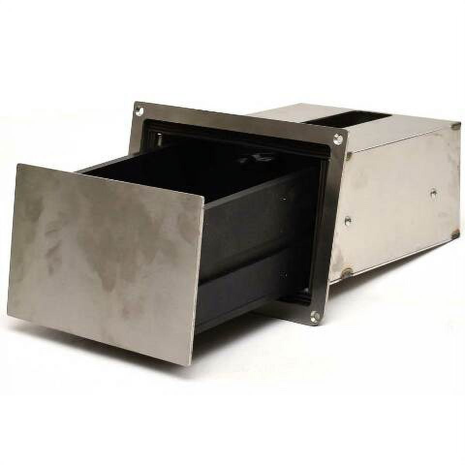 Ranger Boat Storage Box | 8 x 5 Inch Brushed Stainless Steel - Walmart.com