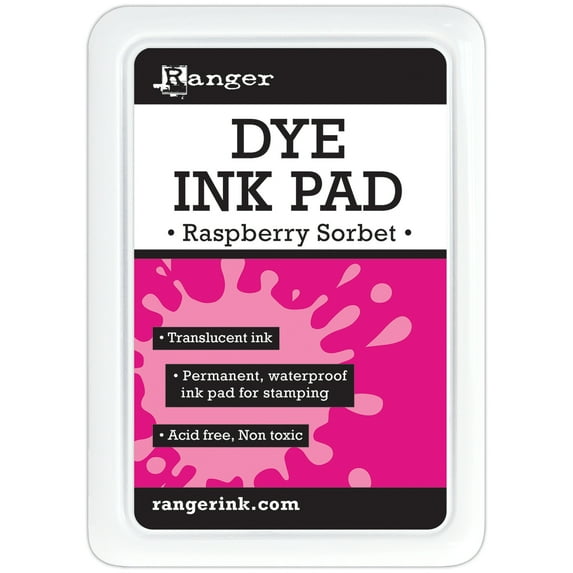 Ranger Dye Ink Pad Raspberry Sorbet Stamping - Walmart.com