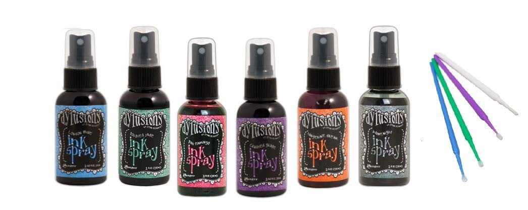 Ranger Dylusions Ink Spray Value Bundle with PTP Flash Deals Blending ...