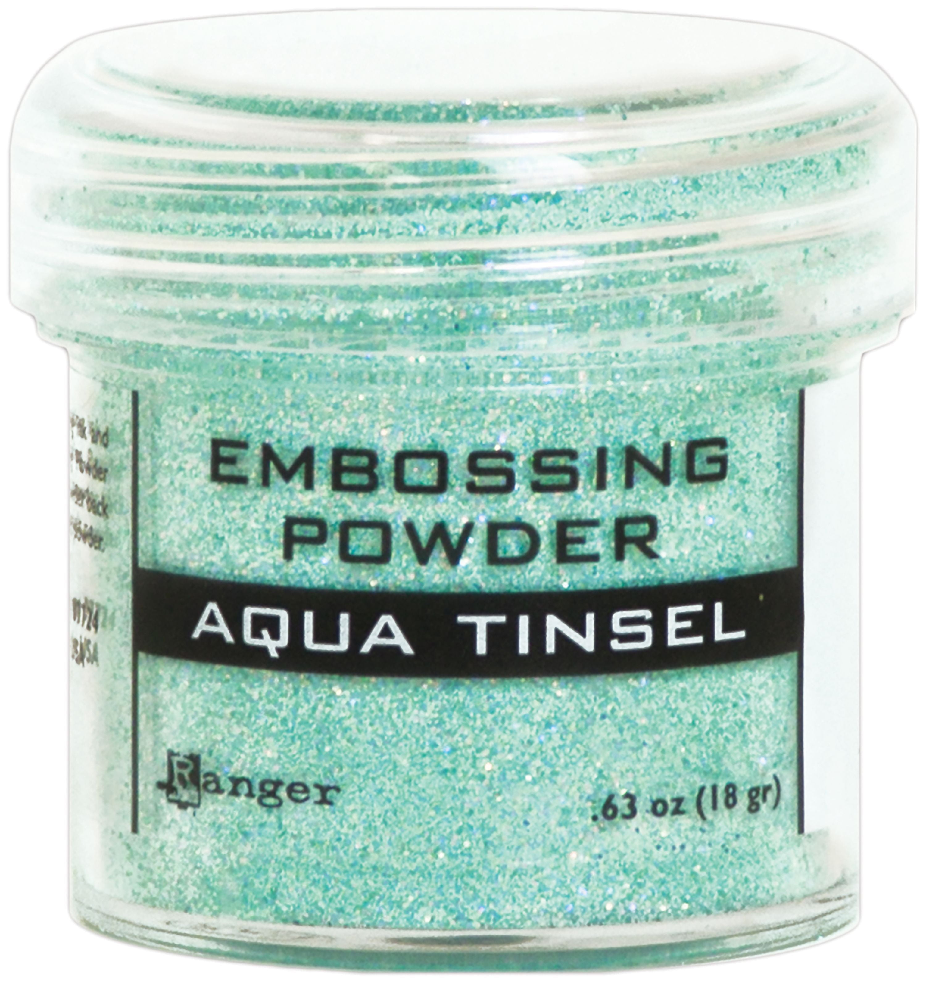 Ranger Embossing Powder-Aqua Tinsel - Walmart.com