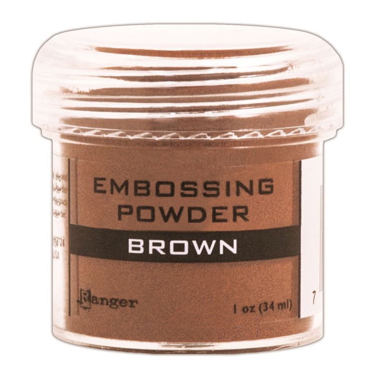 Ranger Embossing Powder-Brown - Walmart.com