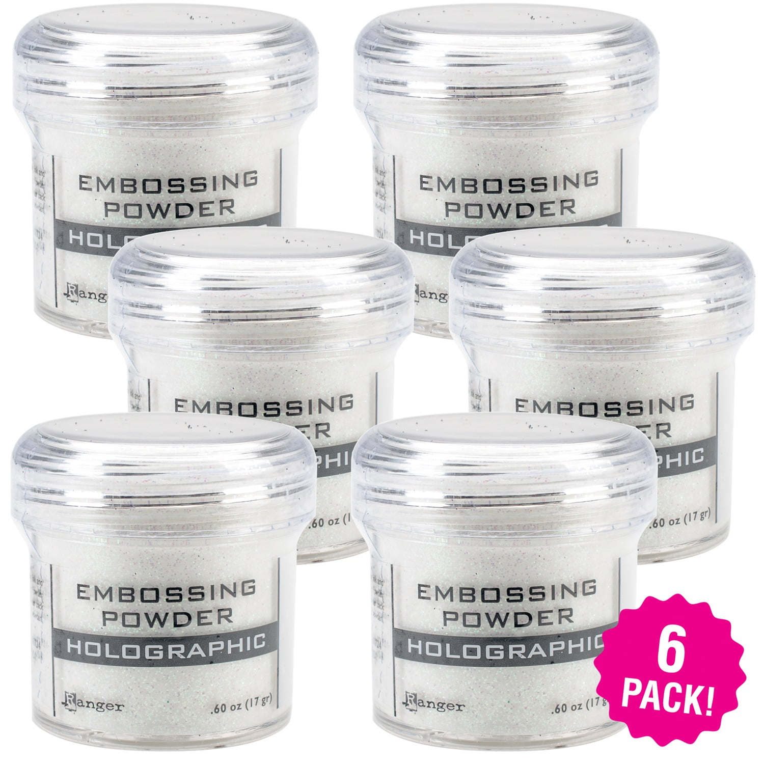 Ranger Holographic Embossing Powder, Multipack of 6 - Walmart.com