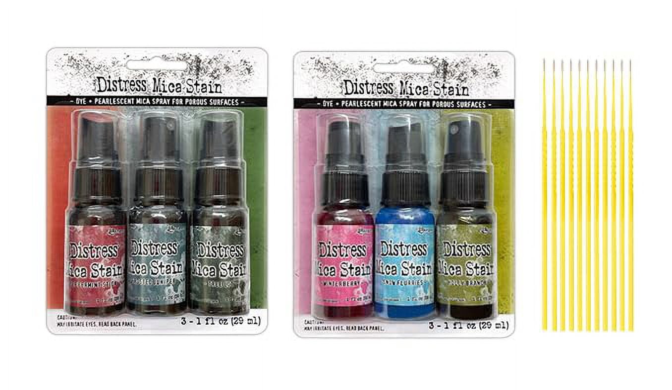 Ranger Holtz Distress Mica Stain Bundle - Holiday Mica Sets #1 & #2 ...
