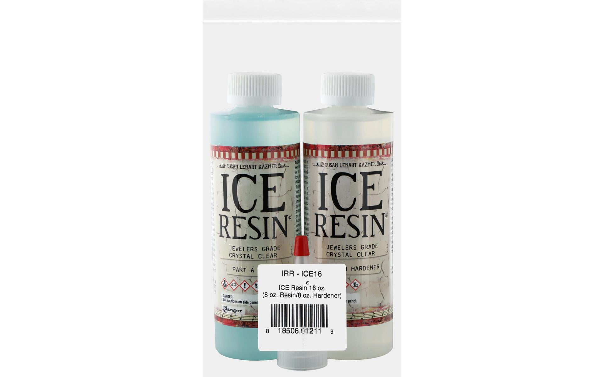Ranger ICE16 Ice Resin 16 oz Refill Kit - 8 oz Resin & 8 oz Hardener ...