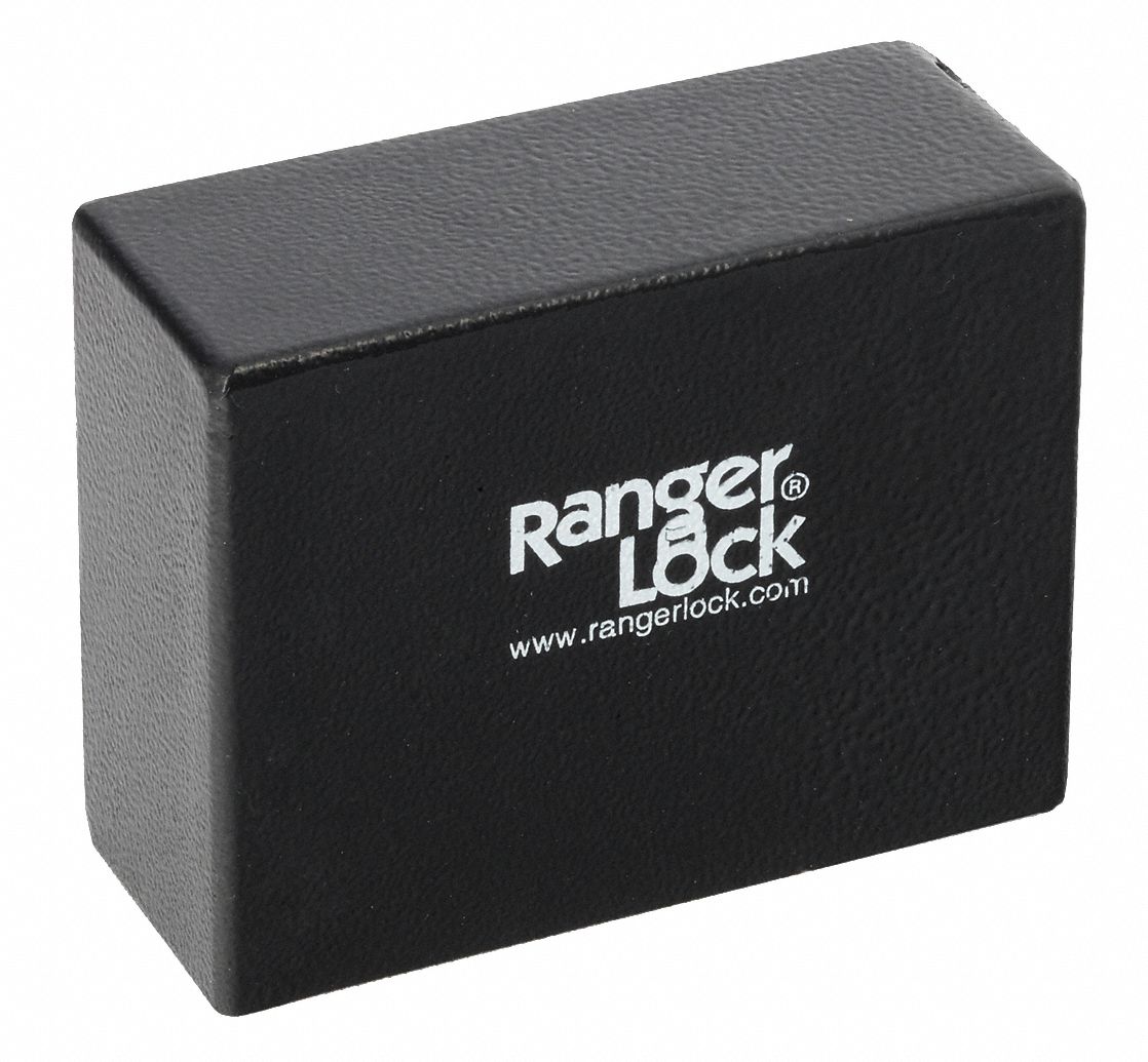 Ranger Lock Padlock Guard,3 in,Hardened Steel,Black RGCJ-00 - Walmart.com