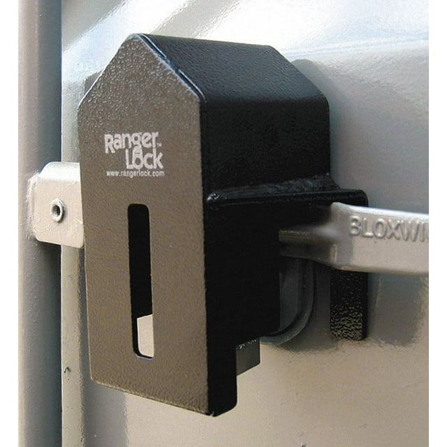 Ranger Lock Padlock Guard,7 in,Hardened Steel,Black RGUN-0L - Walmart.com