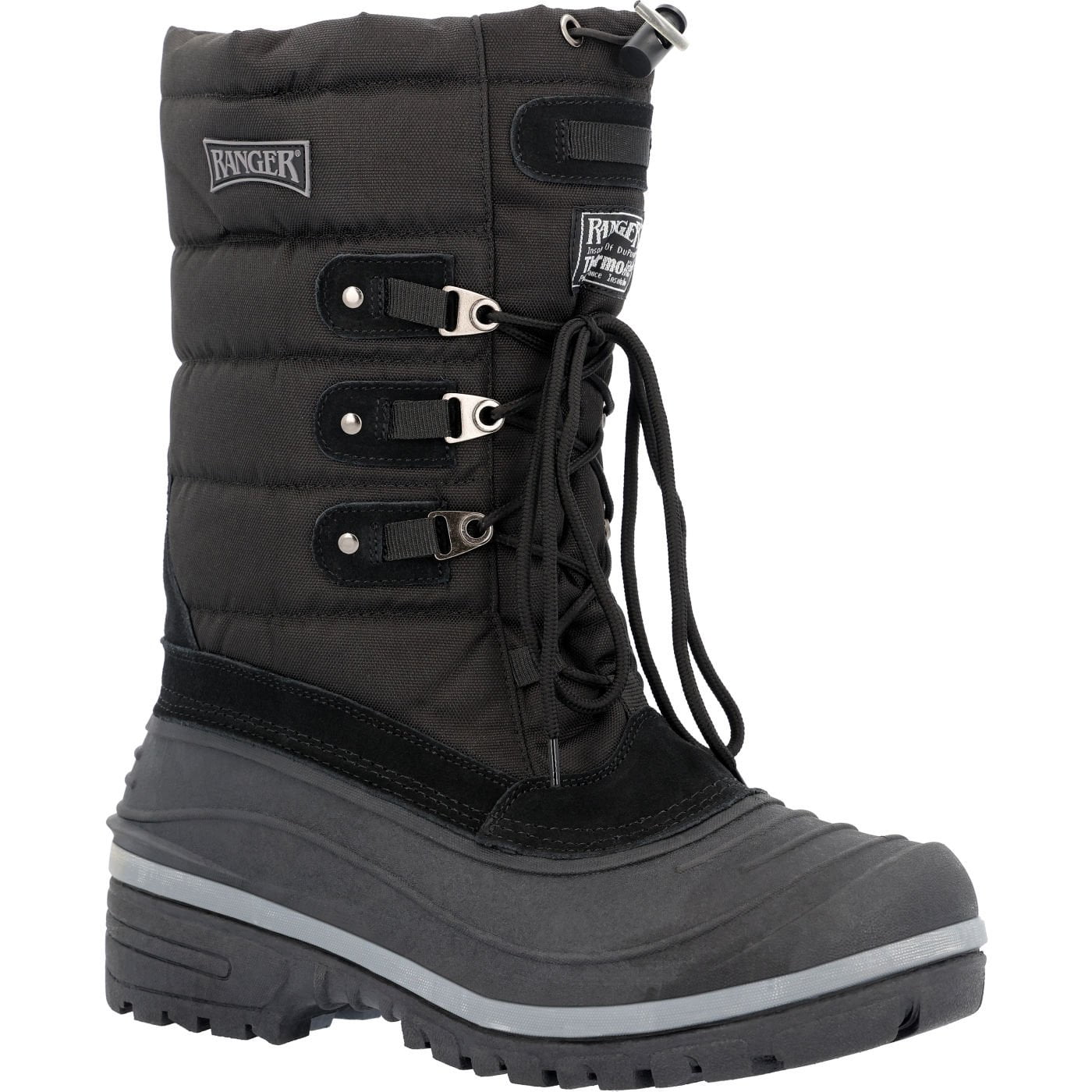 Ranger Men's Insulated Winter Boot, 400G Thermolite, 10-Inch - Walmart.com