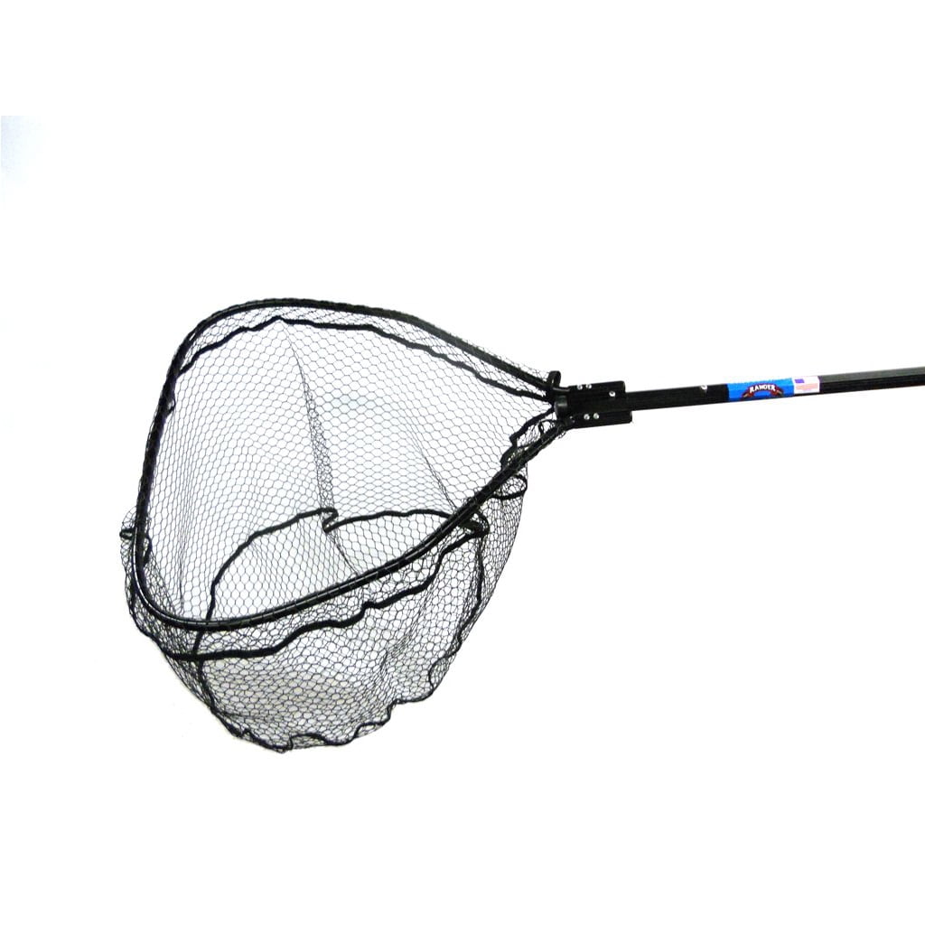 Ranger Nets 9800TFB 54 x 84in Flat Bottom Telescoping Rubber Coated Net ...
