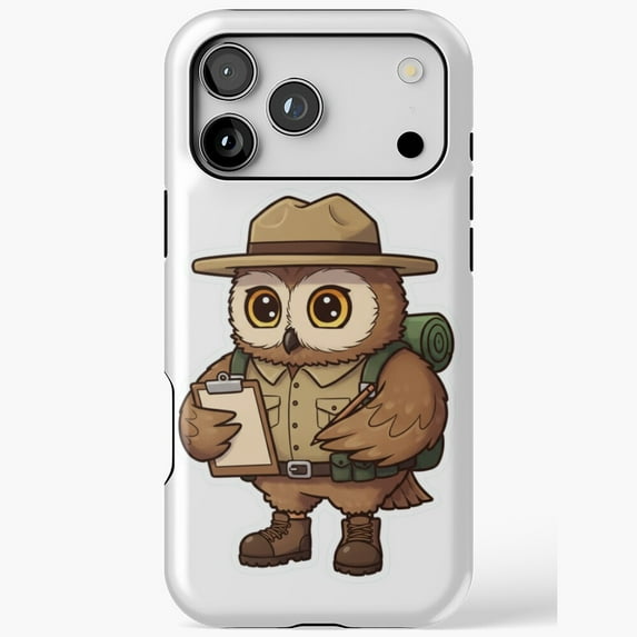 Ranger Owl Woodsy Give A Hoot Don t Pollute Forest iPhone Case 17 ...