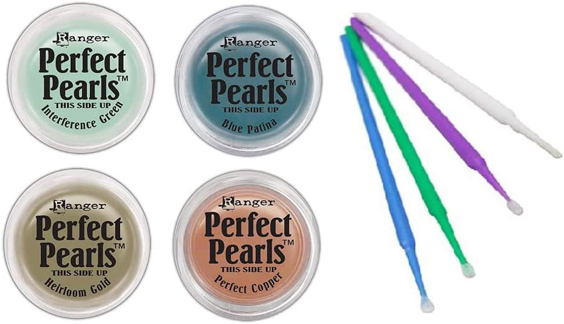 Ranger Perfect Pearls Bundles with PTP Detail Sticks Blue Patina ...
