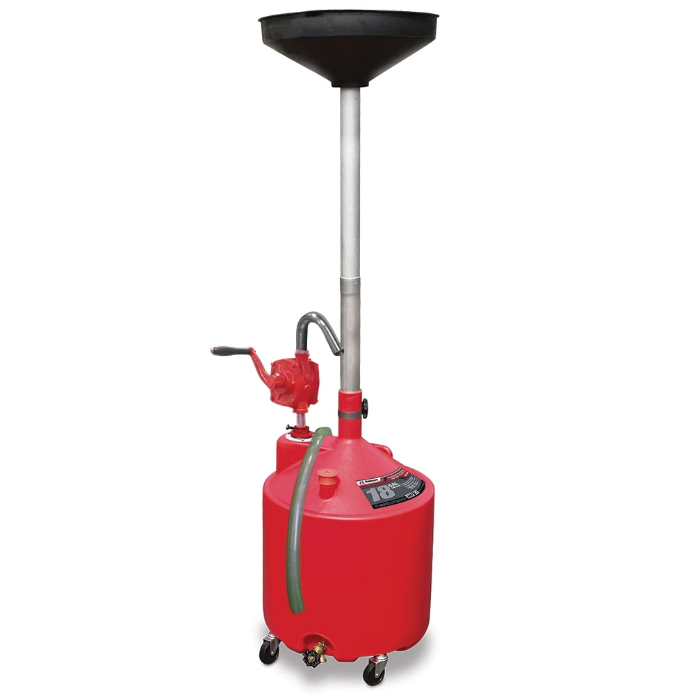 Ranger - RD-18G - 18-Gallon Upright Portable Oil Drain with Pump ...