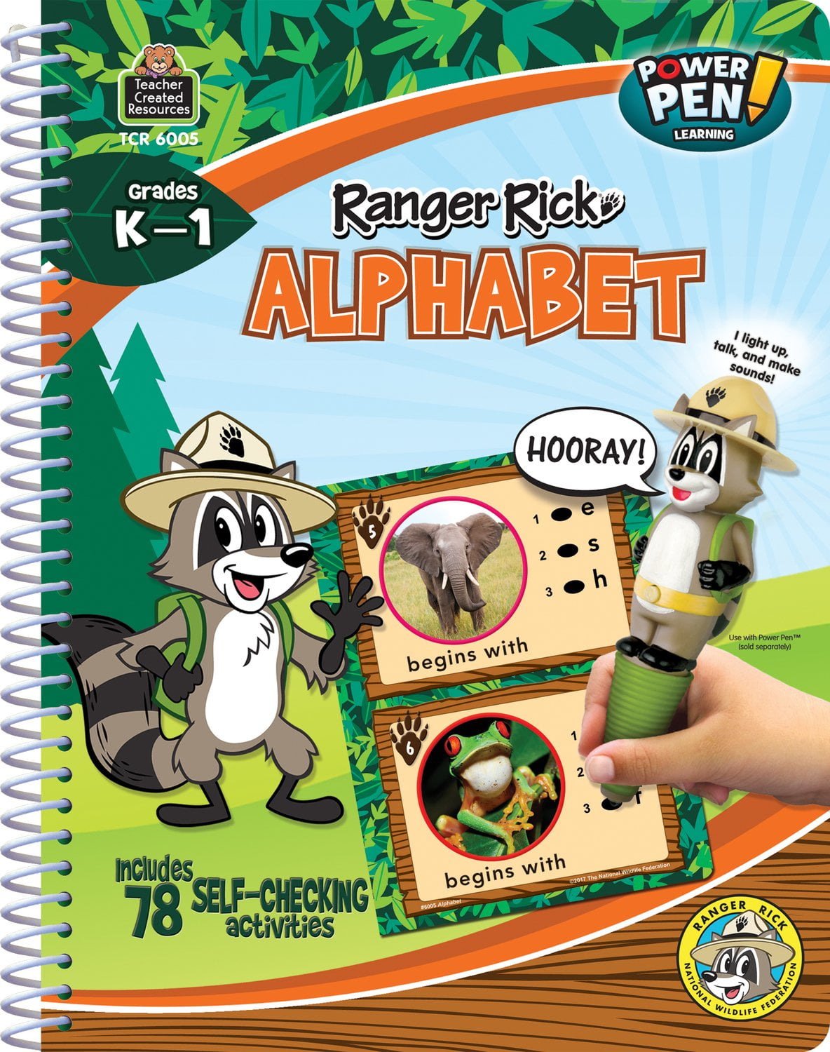 Ranger Rick® Power Pen® Learning Book: Alphabet - Walmart.com
