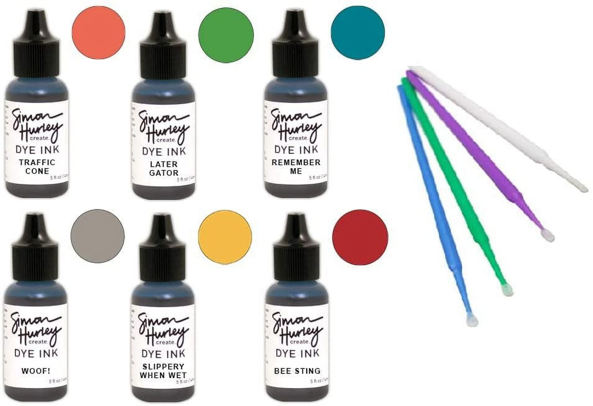 Ranger Simon Hurley Bundle - 6 Dye Ink Collection with PTP Flash Deals ...