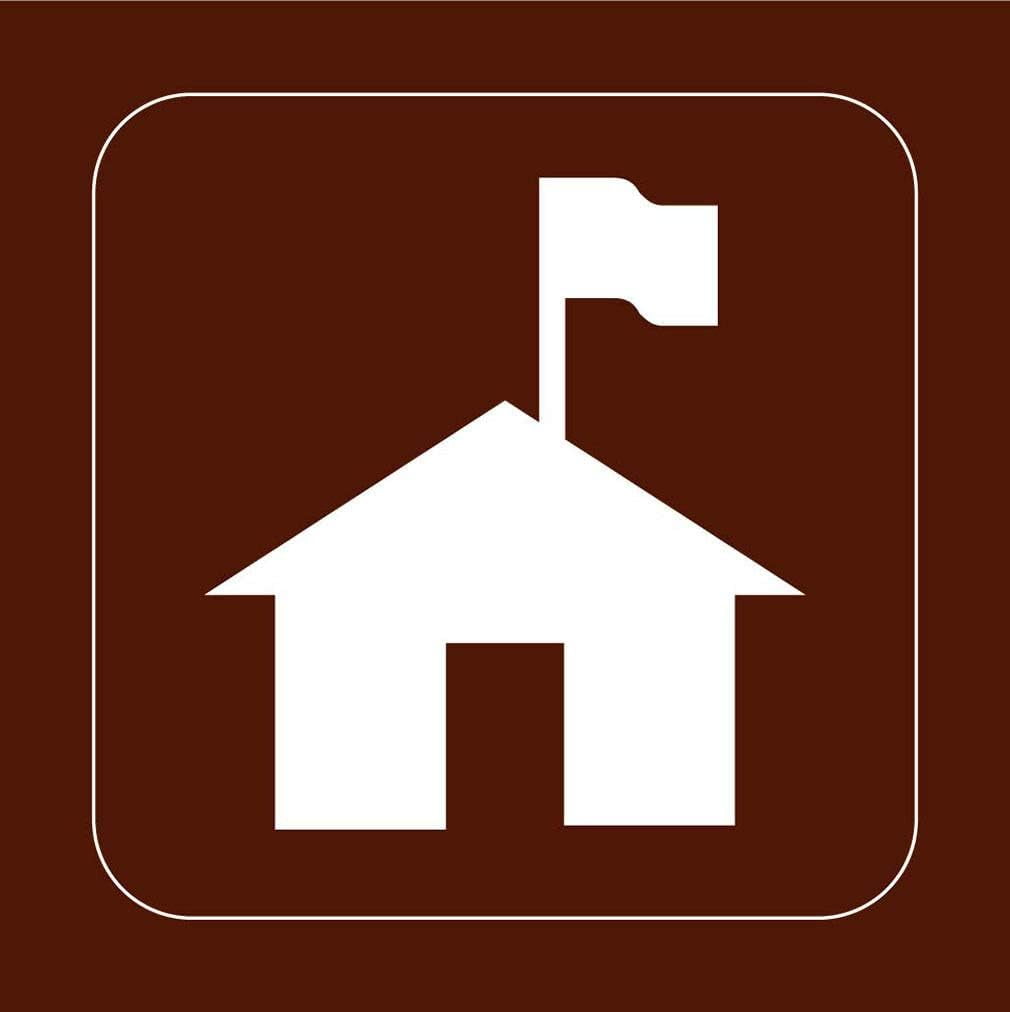 Ranger Station Recreation Parks Forestry Camping Street Metal Warning ...