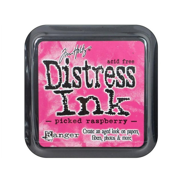 Ranger THoltz Distress Ink Pad Picked Raspberry - Walmart.com