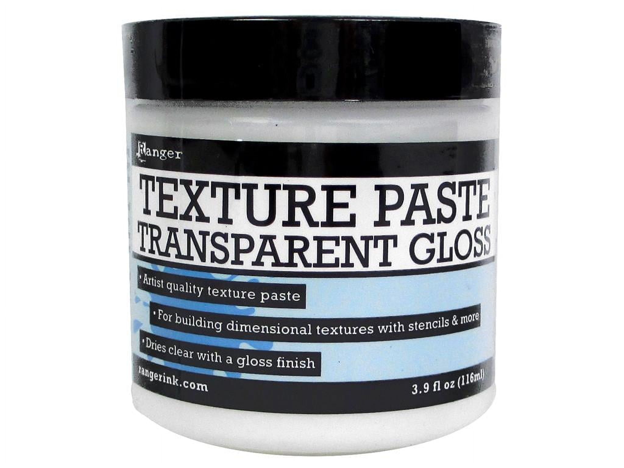 Ranger Texture Paste Transparent Gloss, 1 Pack of 3 Piece - Walmart.com