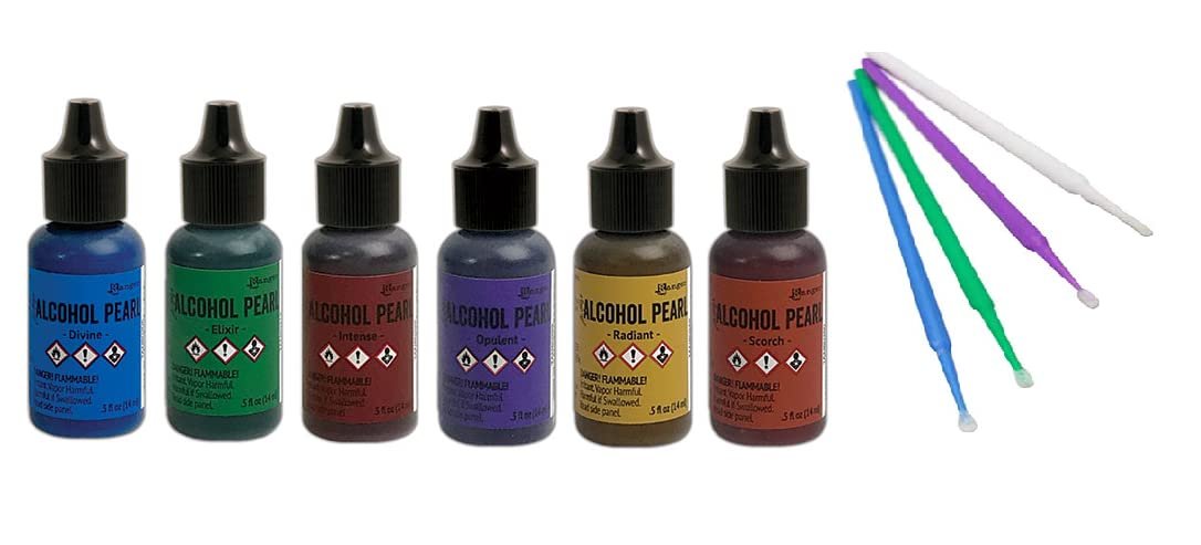 Ranger Tim Holtz Alcohol Pearl Bundles with PTP Flash Deals Detail ...