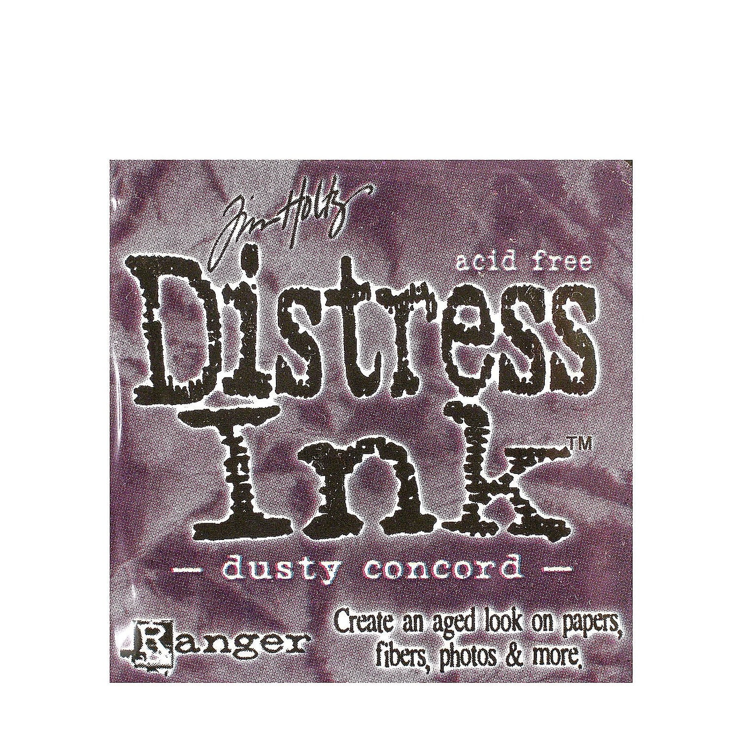 Ranger Tim Holtz Distress Ink Dusty Concord 0.5 Oz. Reinker Bottle ...