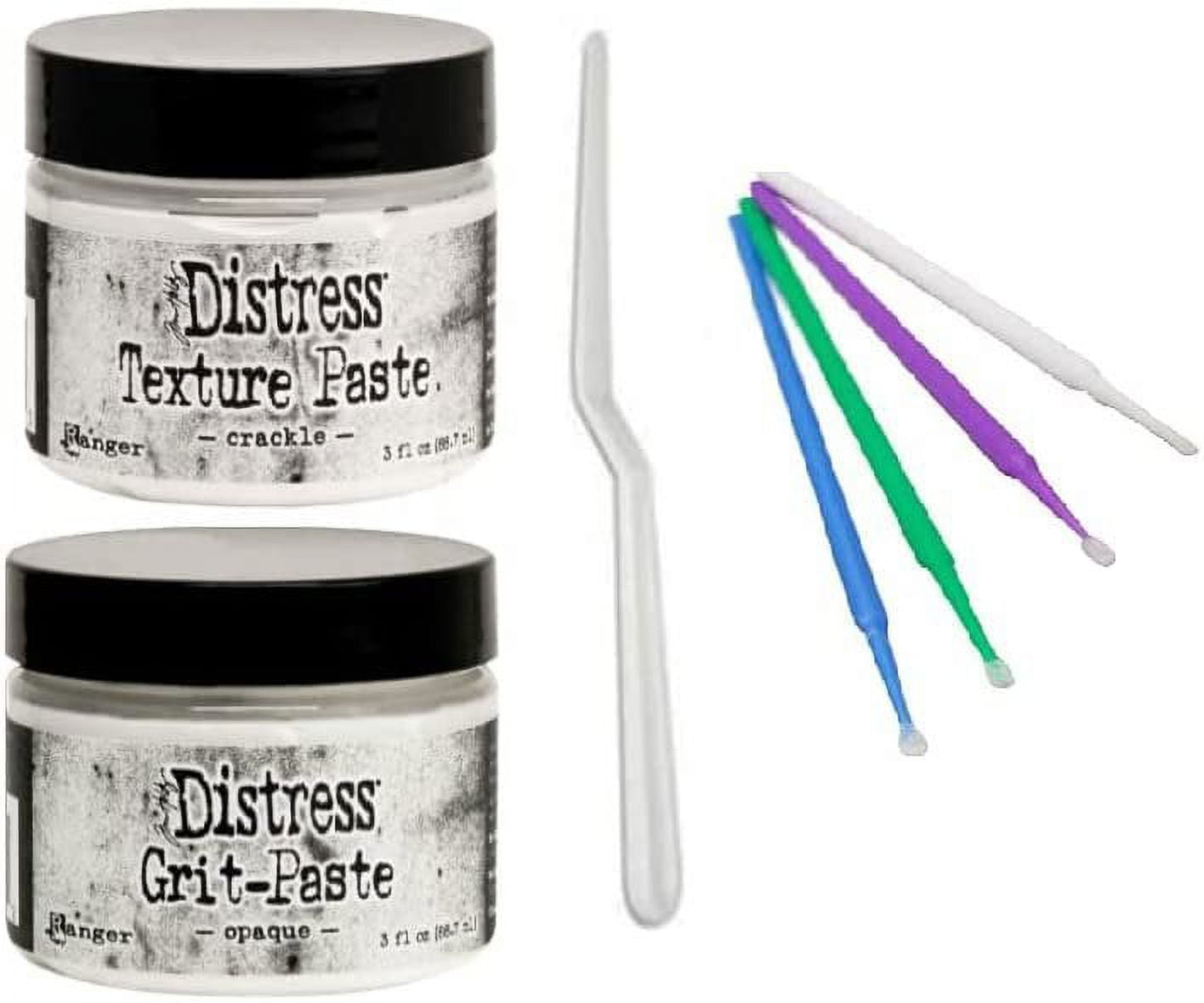 Ranger Tim Holtz Distress Texture Paste Bundles Crackle and Opaque ...