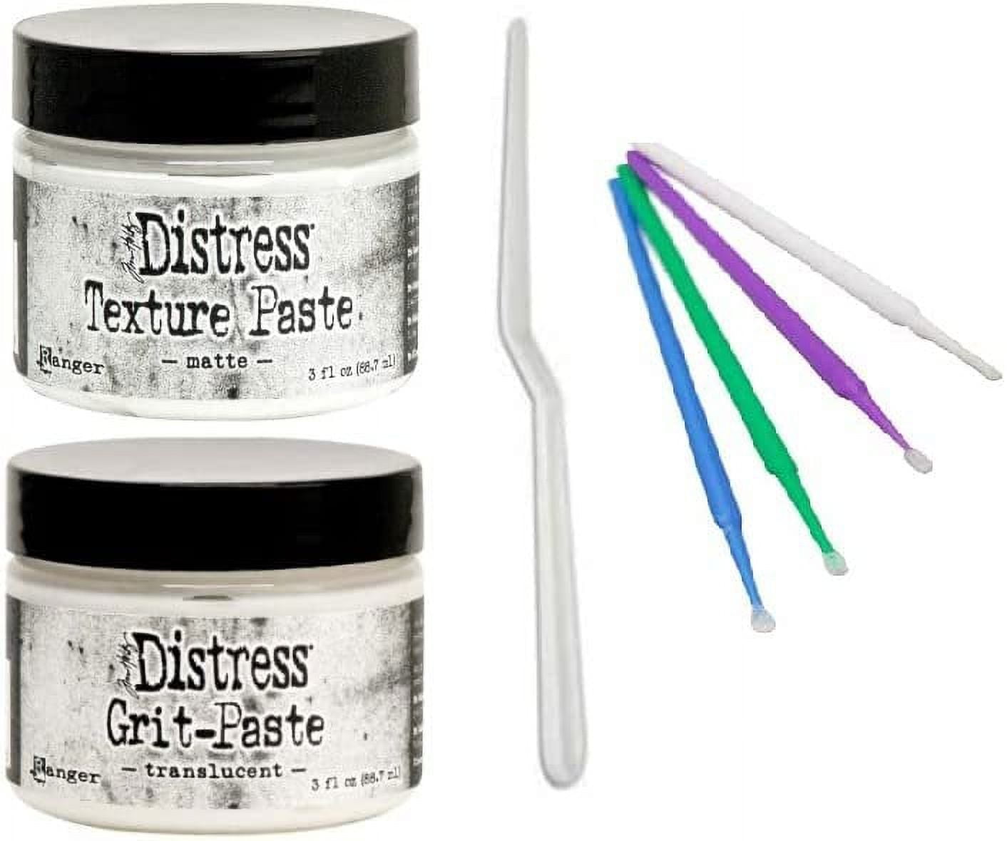 Ranger Tim Holtz Distress Texture Paste Bundles Matte and Translucent ...