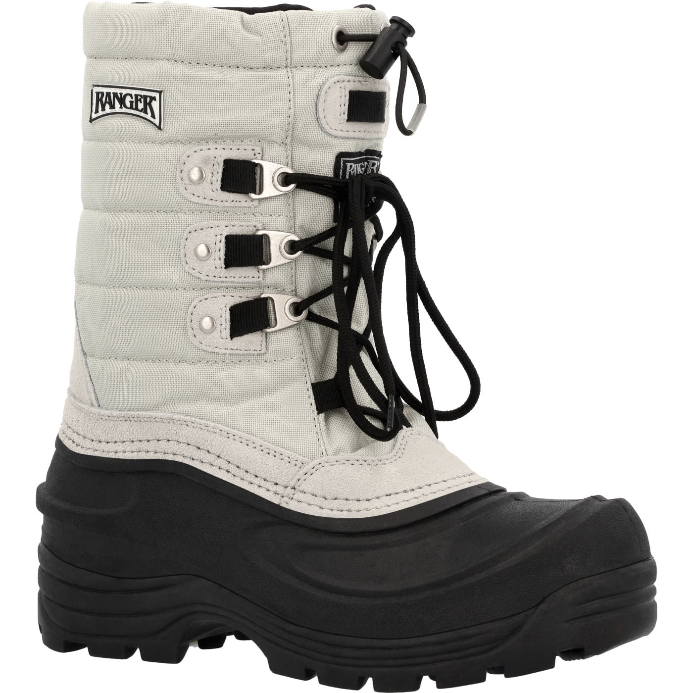 Ranger Tundra II 11" Women's Thermolite Winter Boots, White & Black ...
