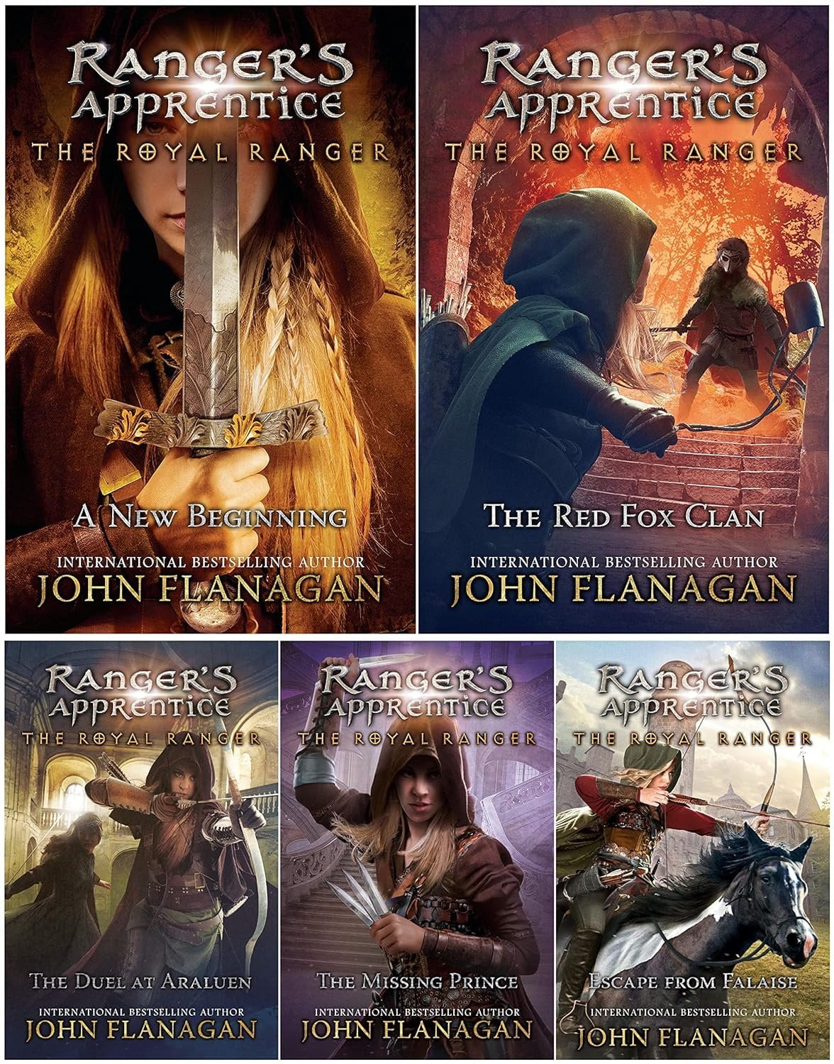 Rangers Apprentice: The Royal Ranger Series 5 Books Set - Walmart.com