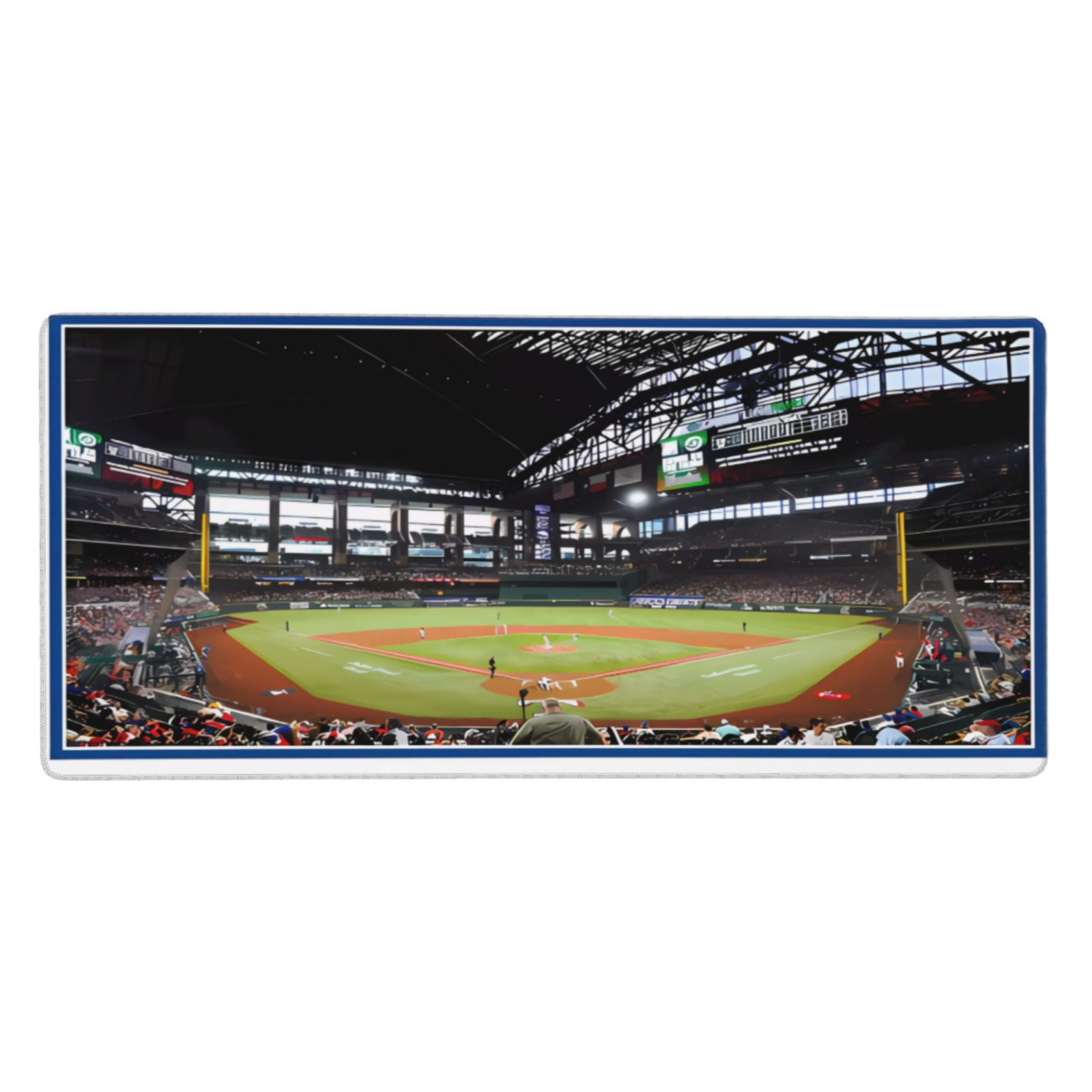 Rangers Baseball Team Custom Thick Keyboard Mat 16x35.5 Inch, Extra ...