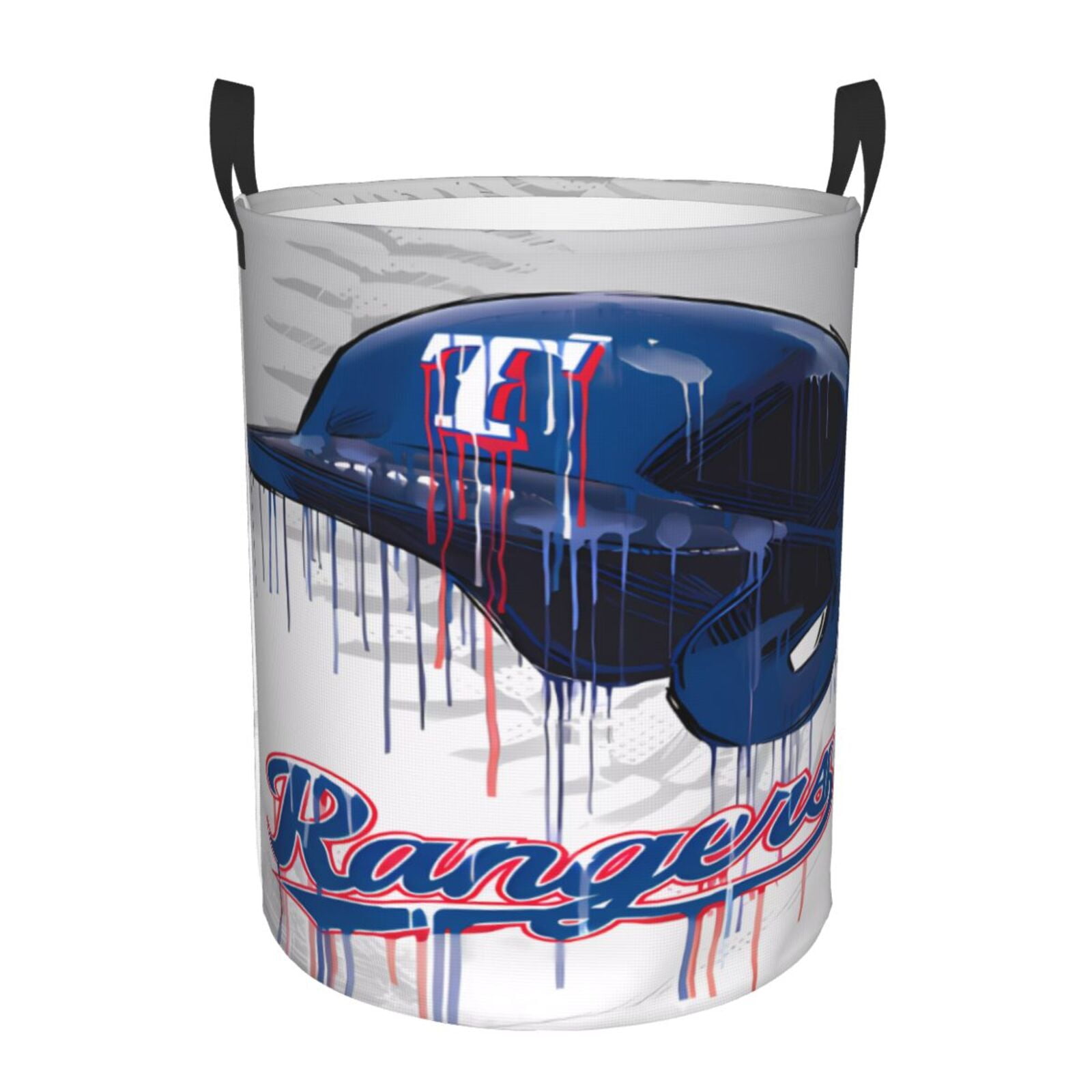 Rangers Custom Baseball Team Themed Laundry Basket, Nursery Baby ...