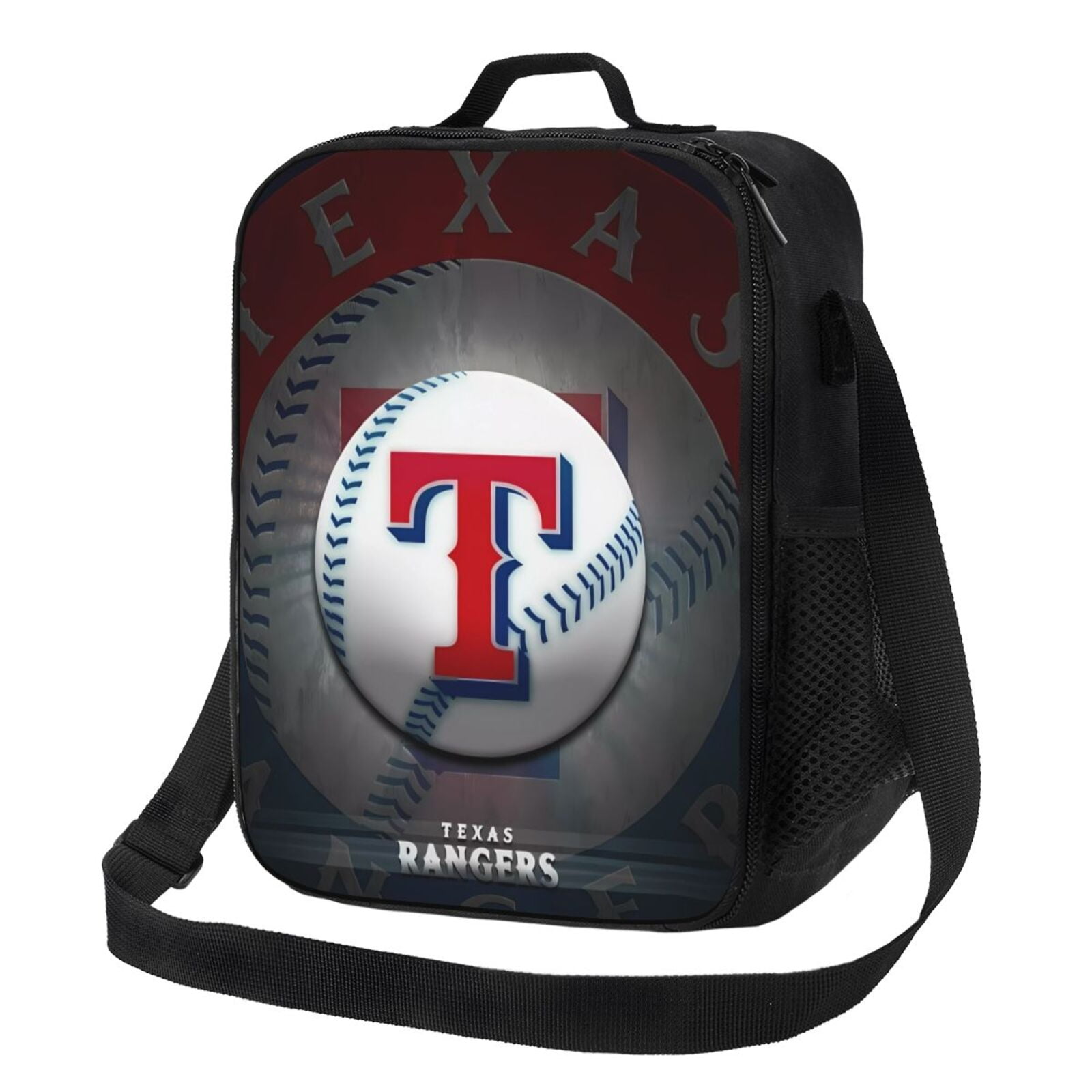 Rangers Custom Campus One Shoulder Insulated Lunch Bag Unisex Baseball ...