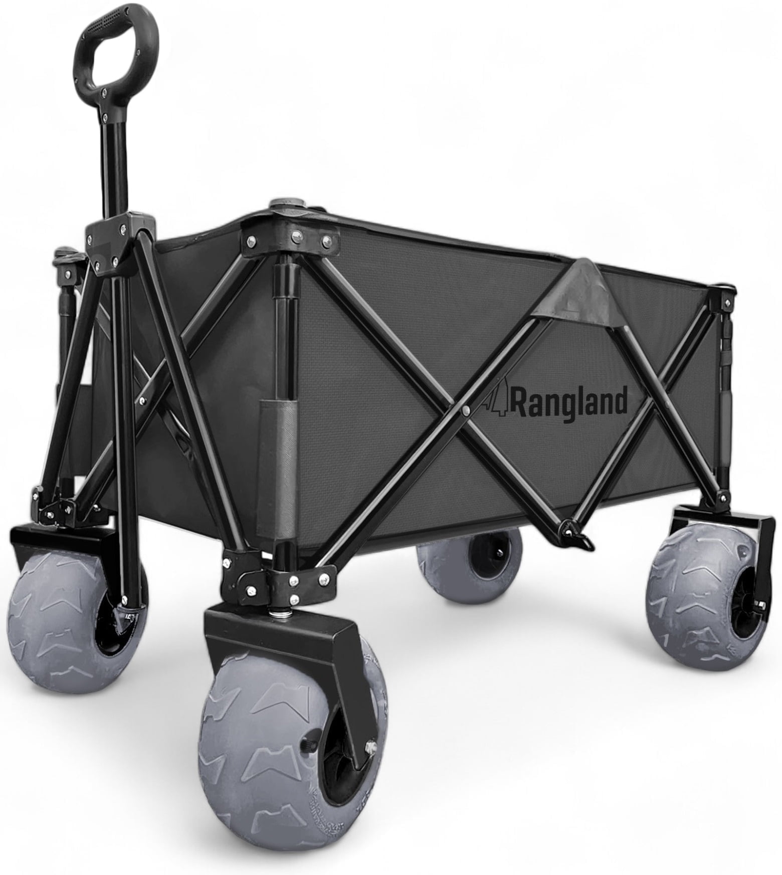 Rangland Beach Cart with Big Air Wheels for Sand - All Terrain Sand ...