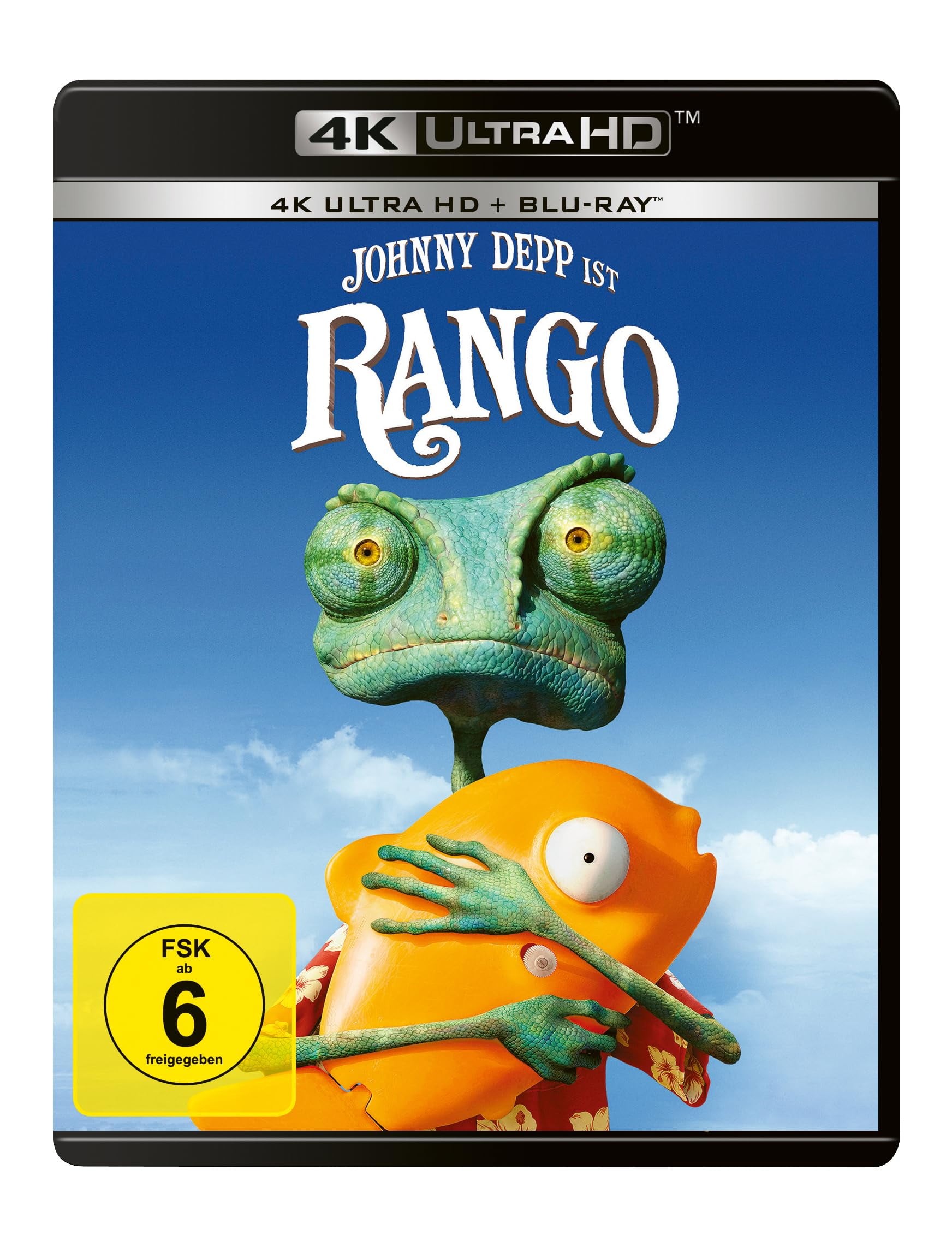 Rango (4K Ultra HD) + (Blu-ray) (4K Ultra HD) Gore Verbinski Johnny ...