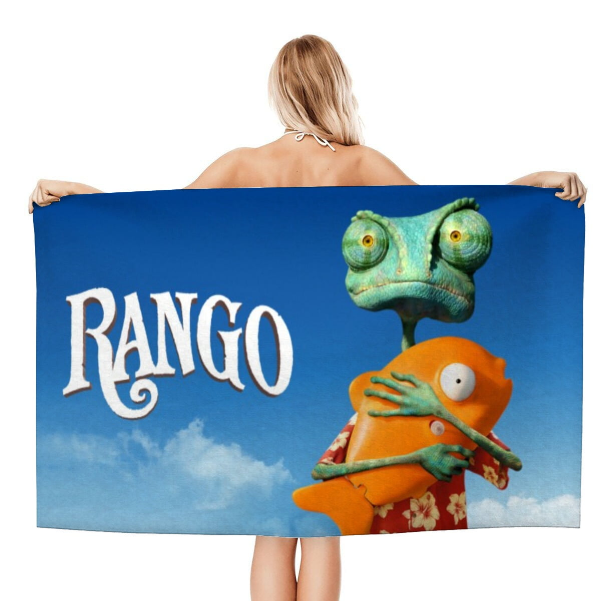 Rango Gifts Beach Towel for Women Girl Birthday Inspired Fan Bath ...