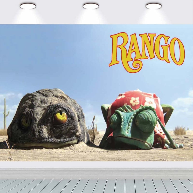 Rango Movie Party Supplies Backdrop Banner Poster Birthday Decorations ...