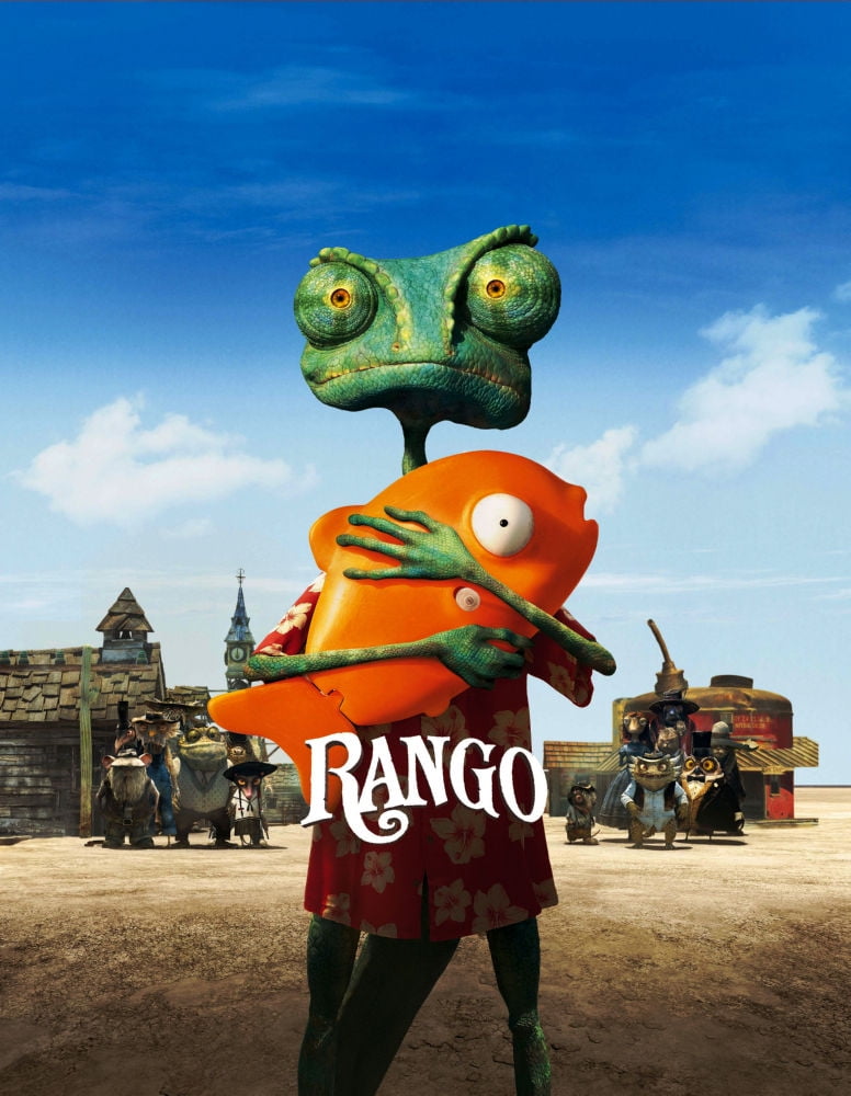 Rango Poster Art Decor 27Inx40In for any room 27x40 Multi-Color Square ...