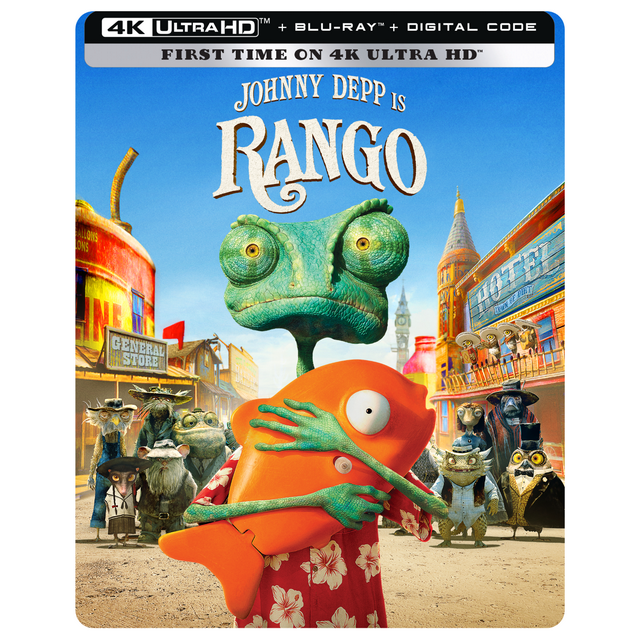 Rango (Steelbook Edition) (4K Ultra HD + Digital Copy) - Walmart.com