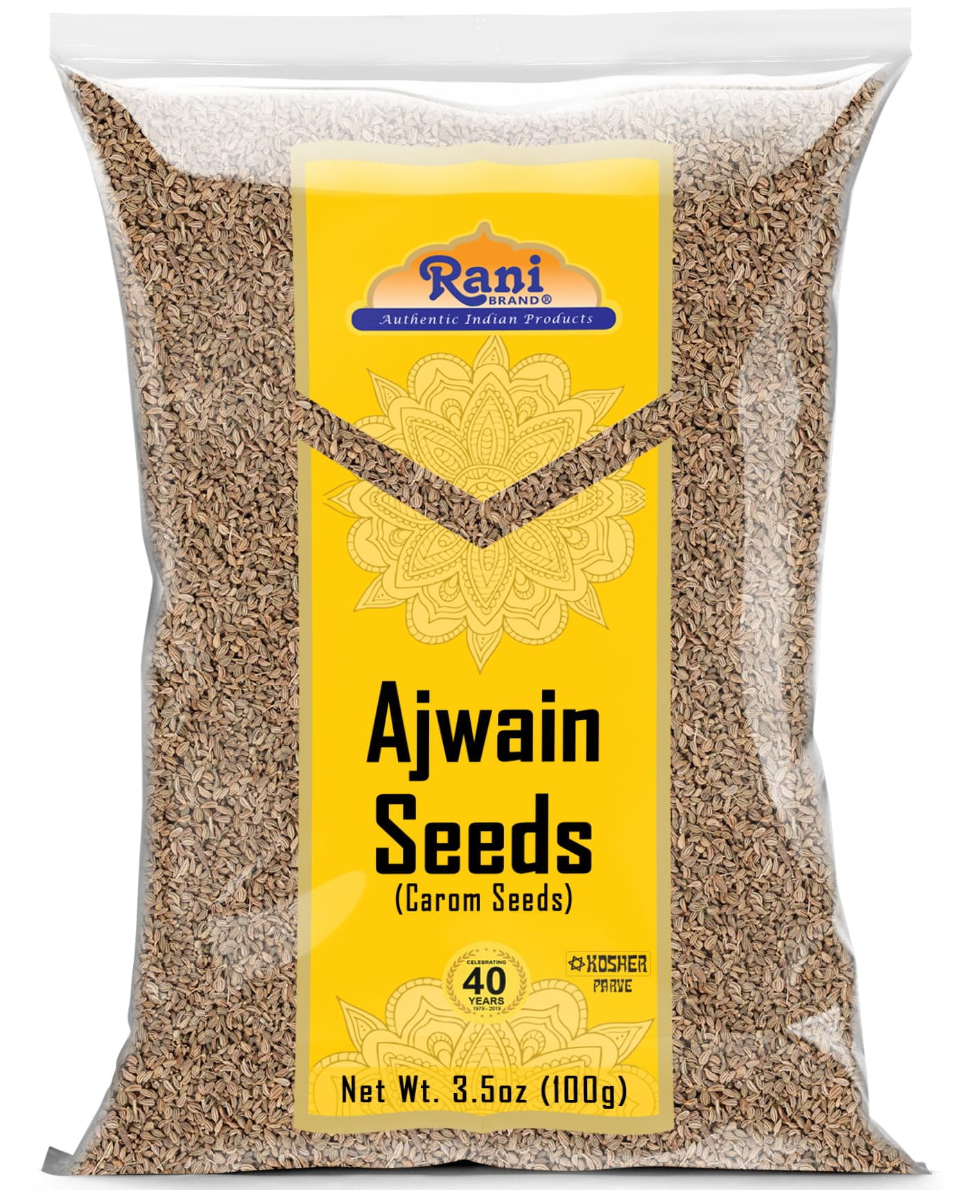 Rani Ajwain Seeds 3.5oz - Whole Carom Spice | Vegan, Gluten Friendly ...